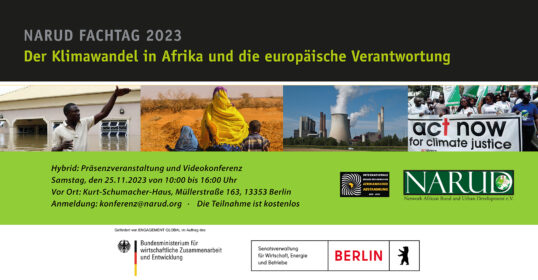 NARUD-Fachtag – Der Klimawandel in Afrika und die europäische ...